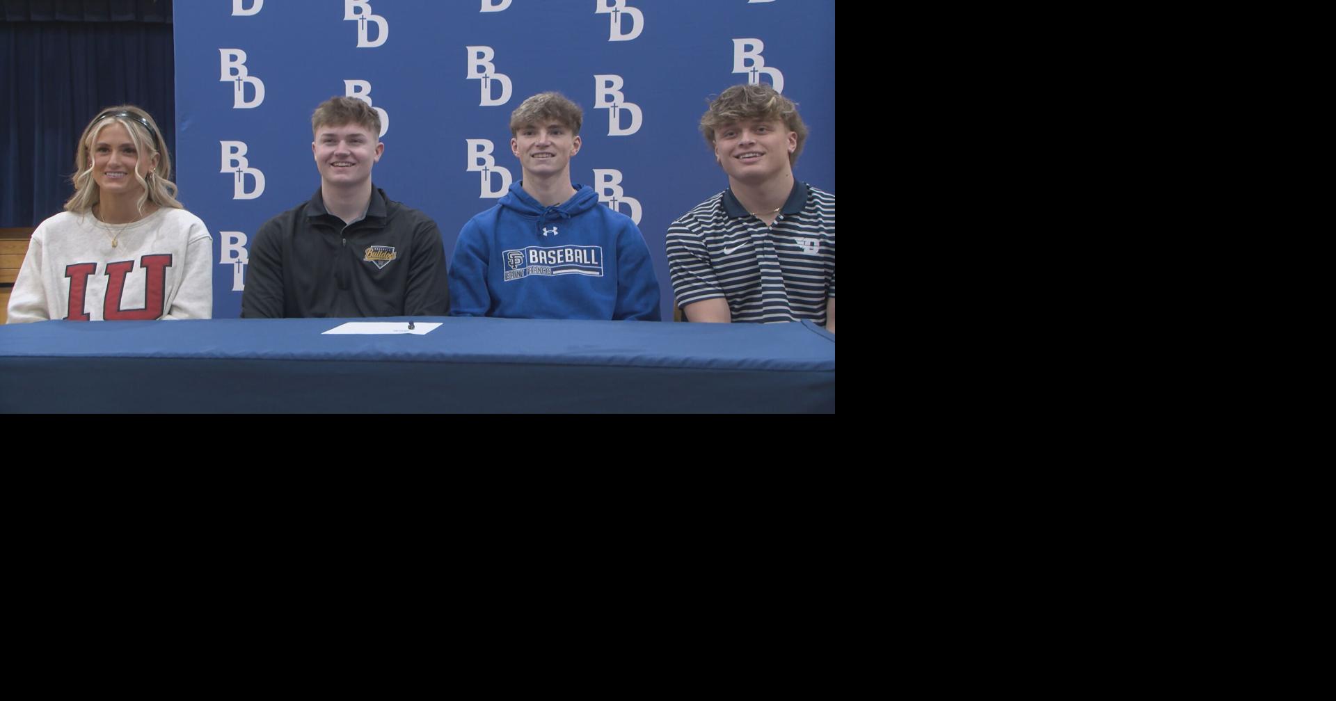 Norwell two-way star, four Dwenger athletes sign with colleges | Sports ...