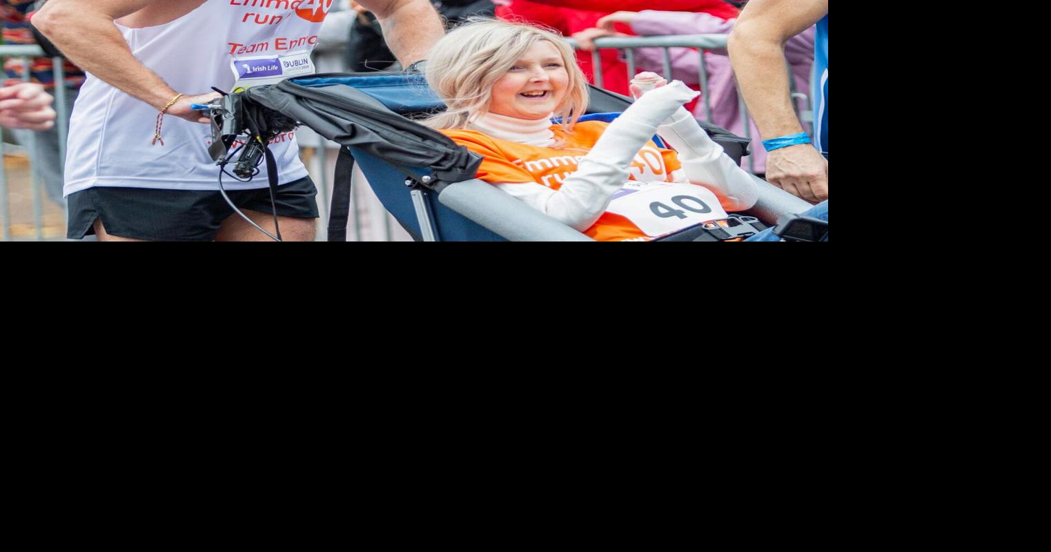 Colin Farrell finishes Dublin Marathon while pushing friend in a ...