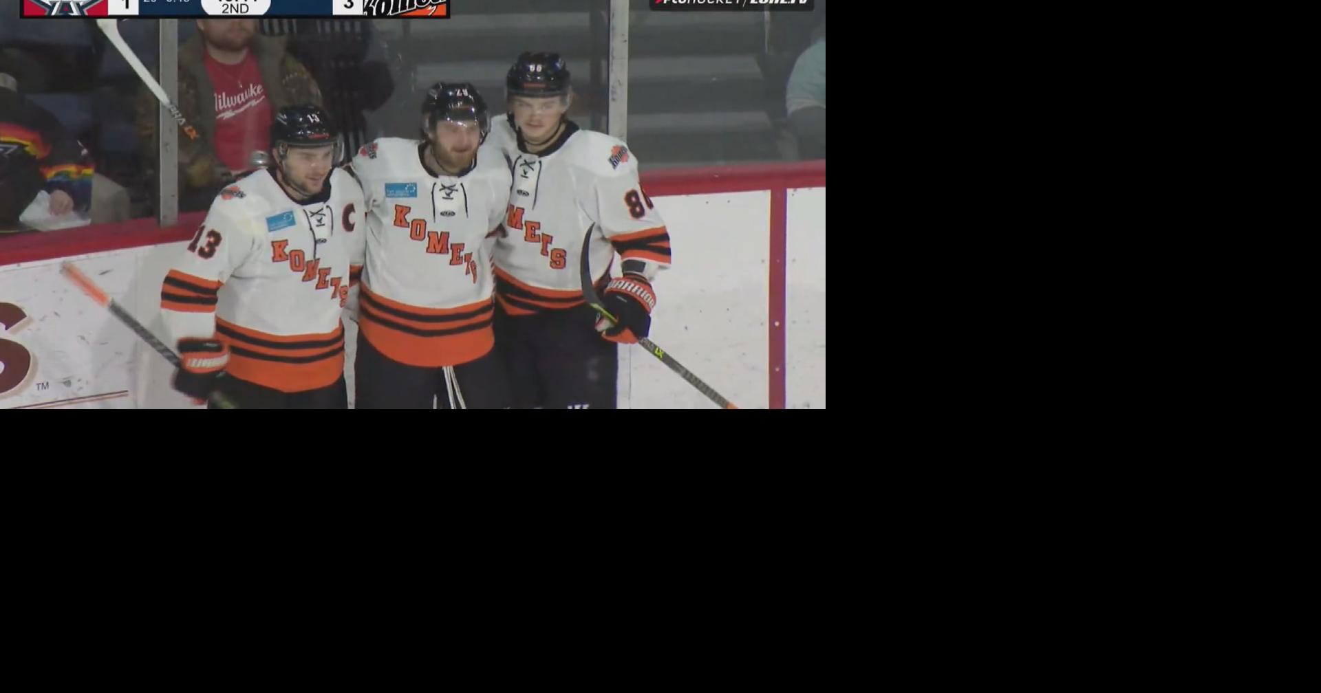 Komets take high-scoring affair over Americans | Komets | wfft.com