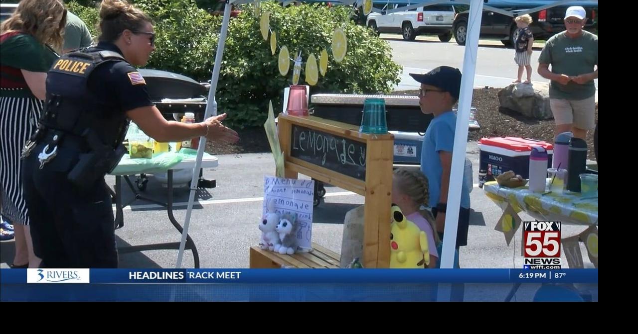 Kids Who Care: Lemonade for law enforcement | Video | wfft.com