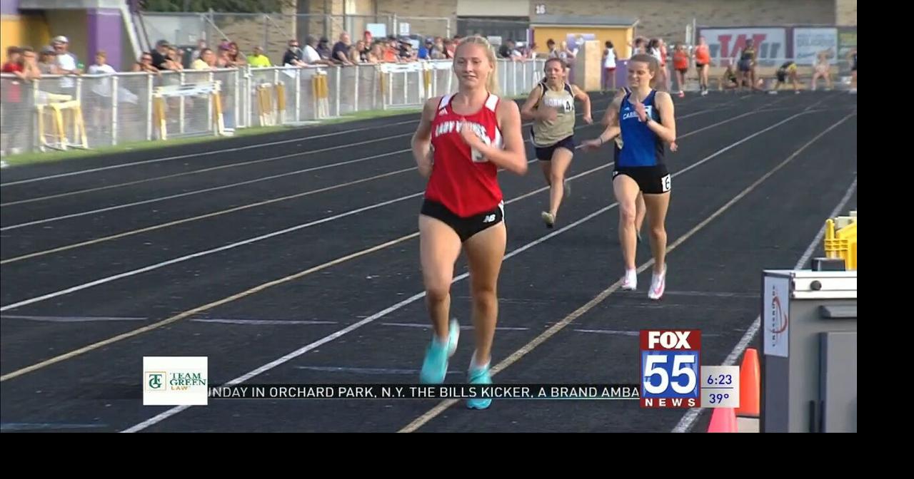 Huntington track star Addy Wiley going pro | Video | wfft.com