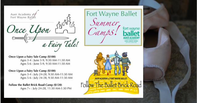 Fort Wayne Ballet enrolling for summer dance camps | News | wfft.com