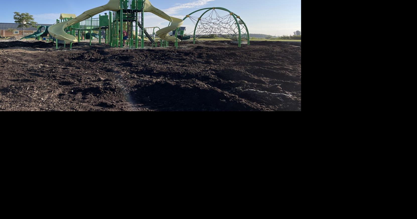 New playground sliding into Country Meadow Elementary School | Local ...