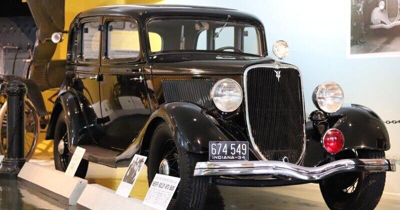 Duesenberg Museum displays 1933 Ford stolen by John Dillinger from ...