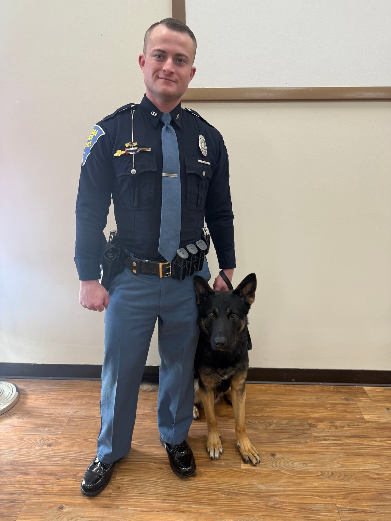 Indiana State Police welcomes newest four-legged officer | Local | wfft.com