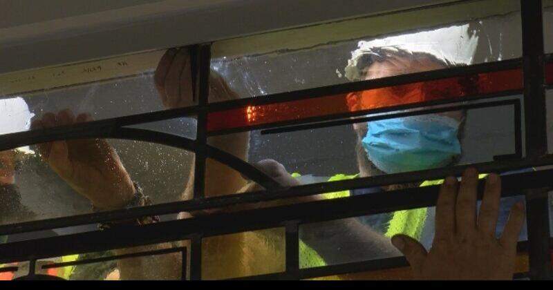 Lutheran Downtown Hospital reinstalls stained-glass windows to provide ...