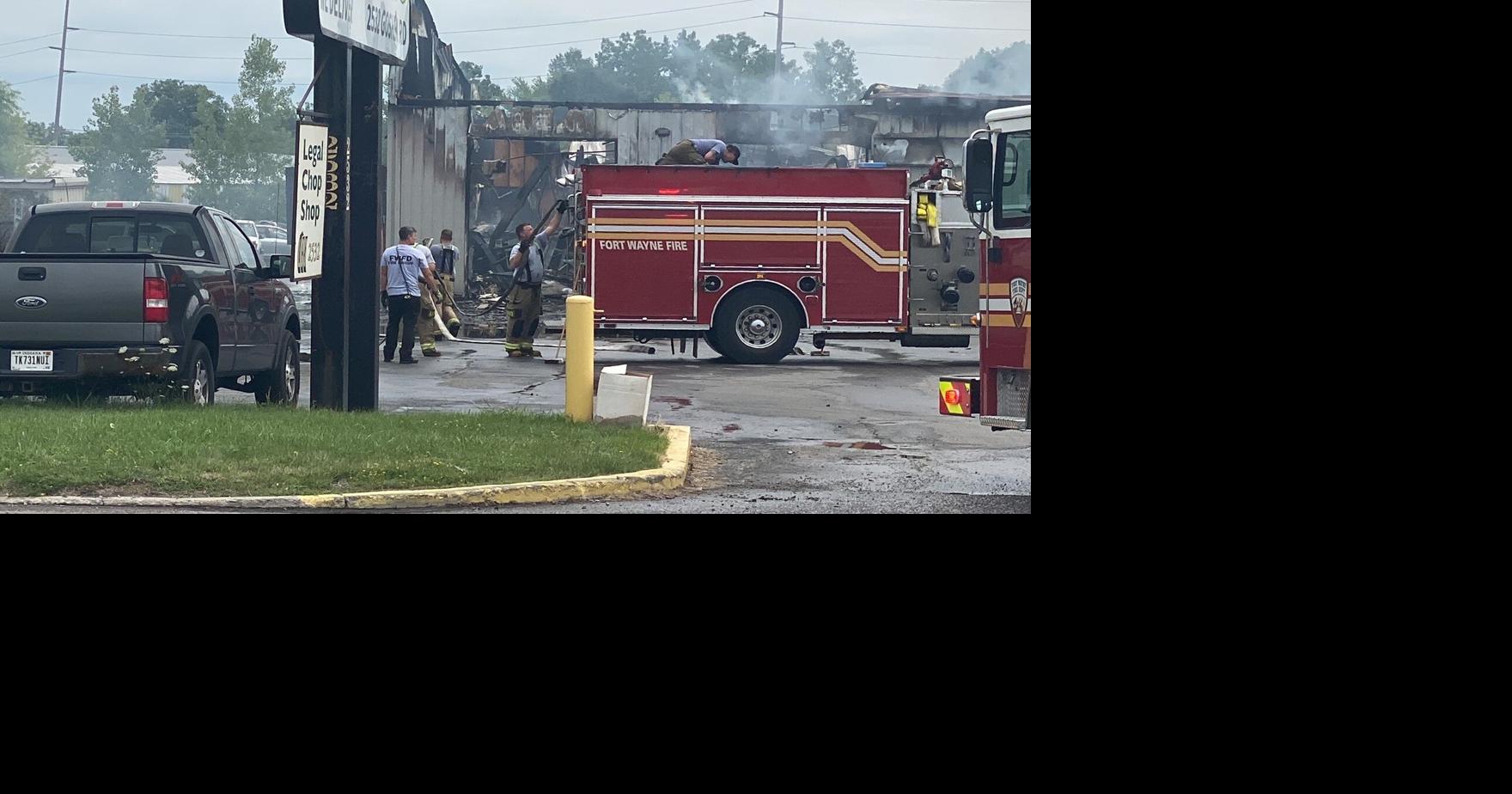 Fire destroys Legal Chop Shop on Goshen Road | News | wfft.com