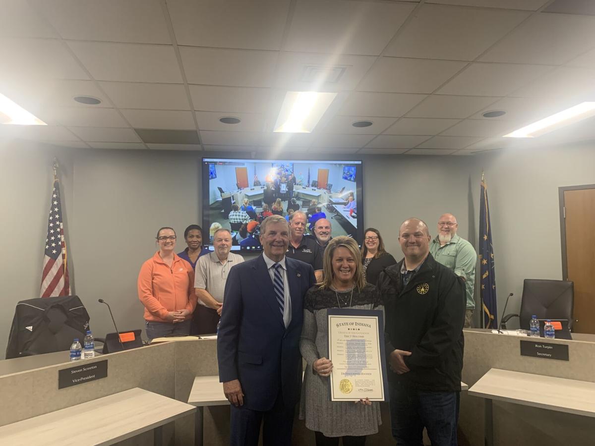 EACS Superintendent Marilyn Hissong receives Governor's Distinguished Hoosier Award | Education ...