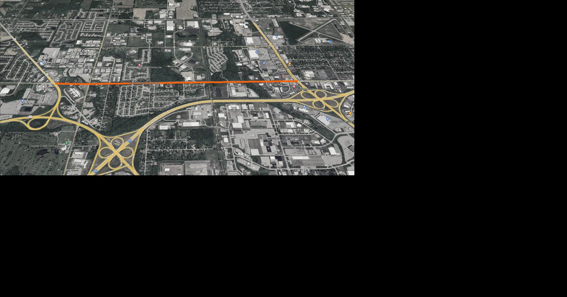 Allen County plans to expand part of Washington Center Road to four ...