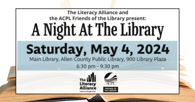 Literacy Alliance and ACPL's Friends of the Library to present "A Night ...