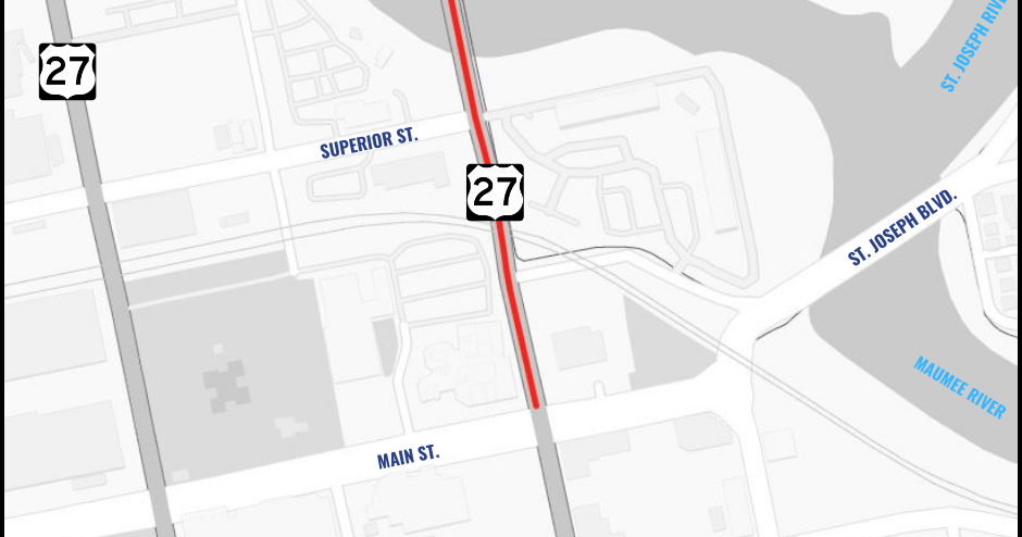 INDOT announces overnight closures on U.S. 27 in Fort Wayne | News ...