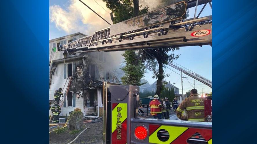 Fire destroys home in Plainfield Township | Lehigh Valley Regional News ...