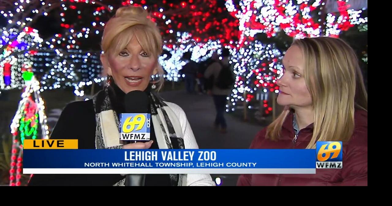 WFMZ's Kathy Craine live at the Lehigh Valley Zoo for Winter light ...