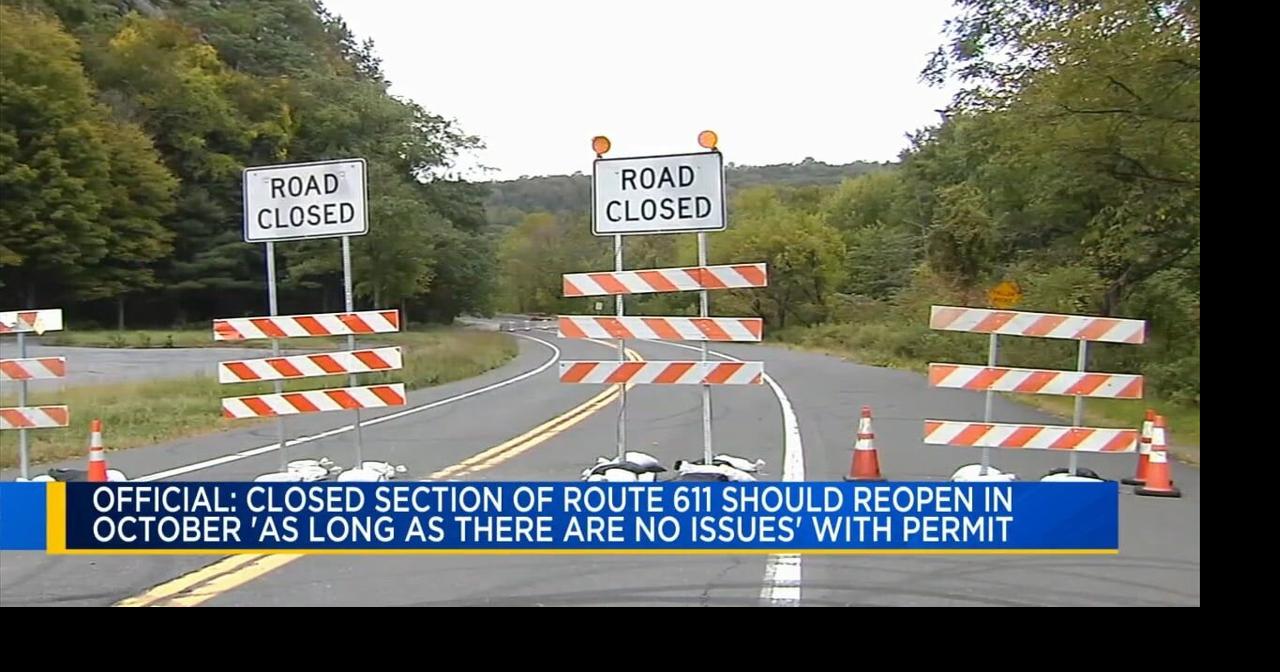 When will Route 611 along Delaware Water Gap reopen? | Lehigh Valley ...