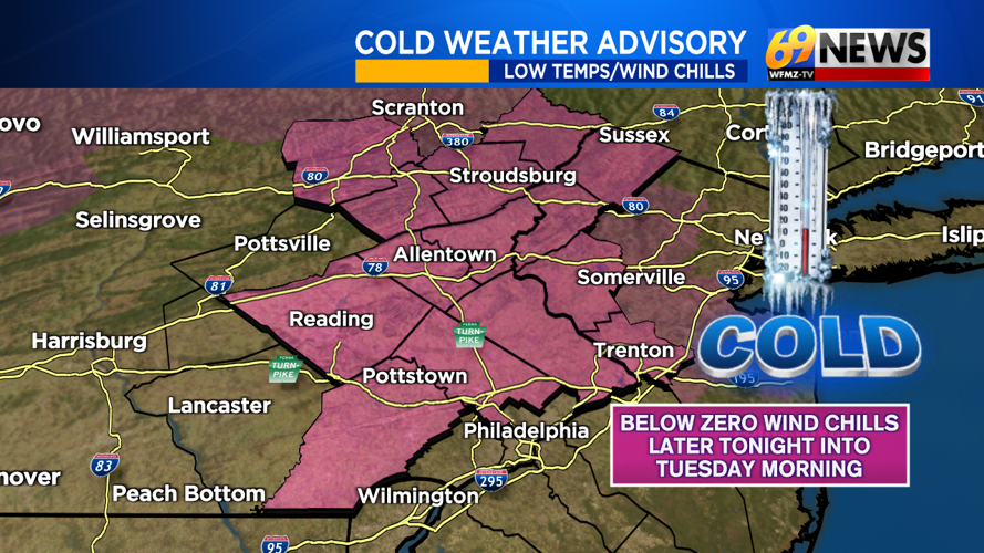 Below zero wind chills by Tuesday morning...more bitter cold and ...
