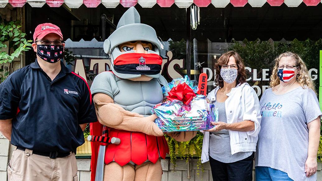 ESU's mascot gets official mask | Poconos and Coal Region | wfmz.com