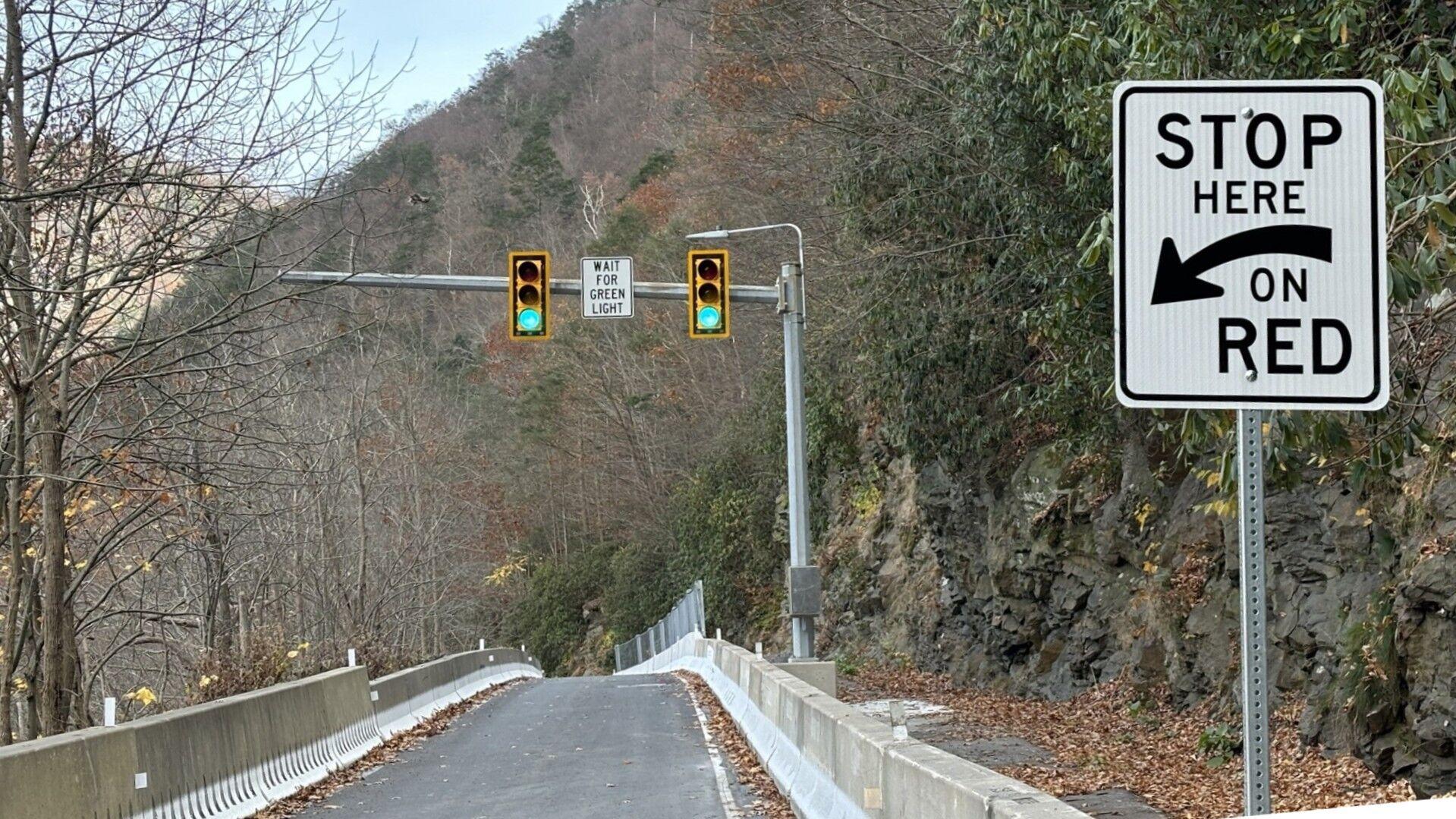 Route 611 opens with single lane nearly 2 years after rockslide ...