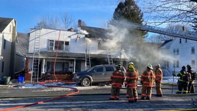 Fire tears through house in Jim Thorpe | Carbon County Area | wfmz.com