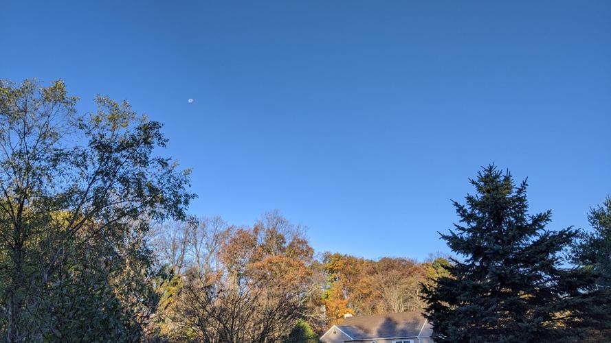 Why has the moon been out during the day? | Weather | wfmz.com