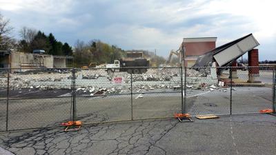 Demolition of Exeter Promenade strip mall underway | Berks Regional ...