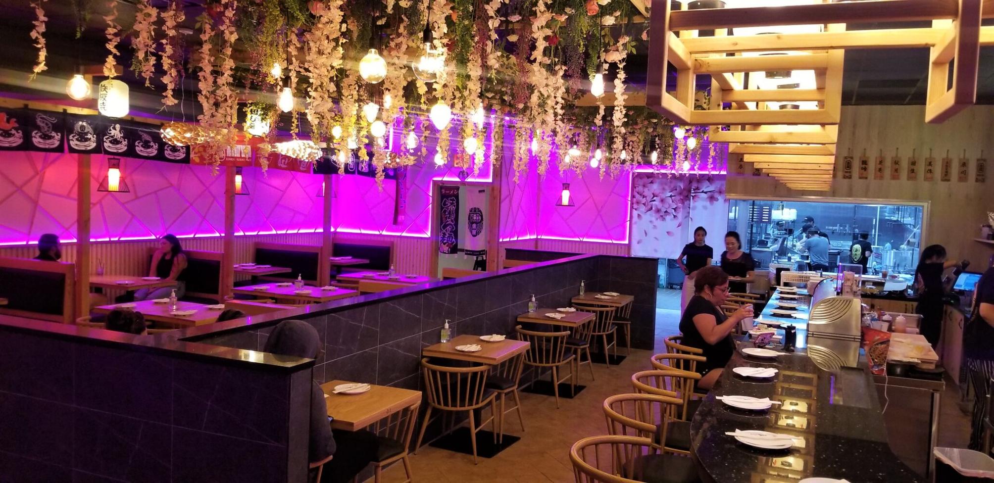 Ramen and sushi chain, known for incorporating gold flakes into dishes ...