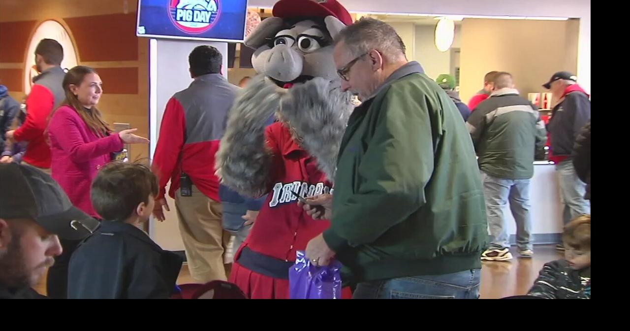 Fans pig out during IronPigs pre-season celebration | Lehigh Valley ...