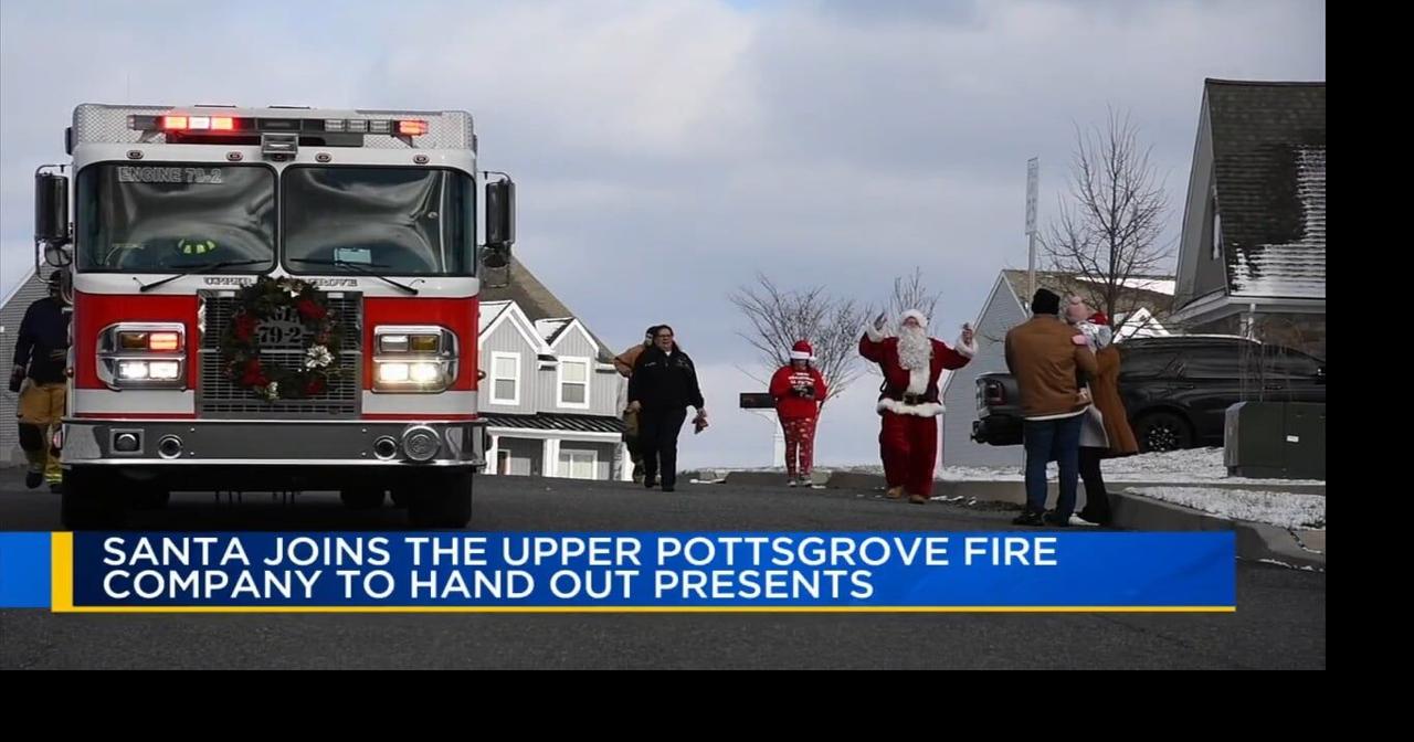 Upper Pottsgrove Twp. fire company lends sleigh to Santa for special ...