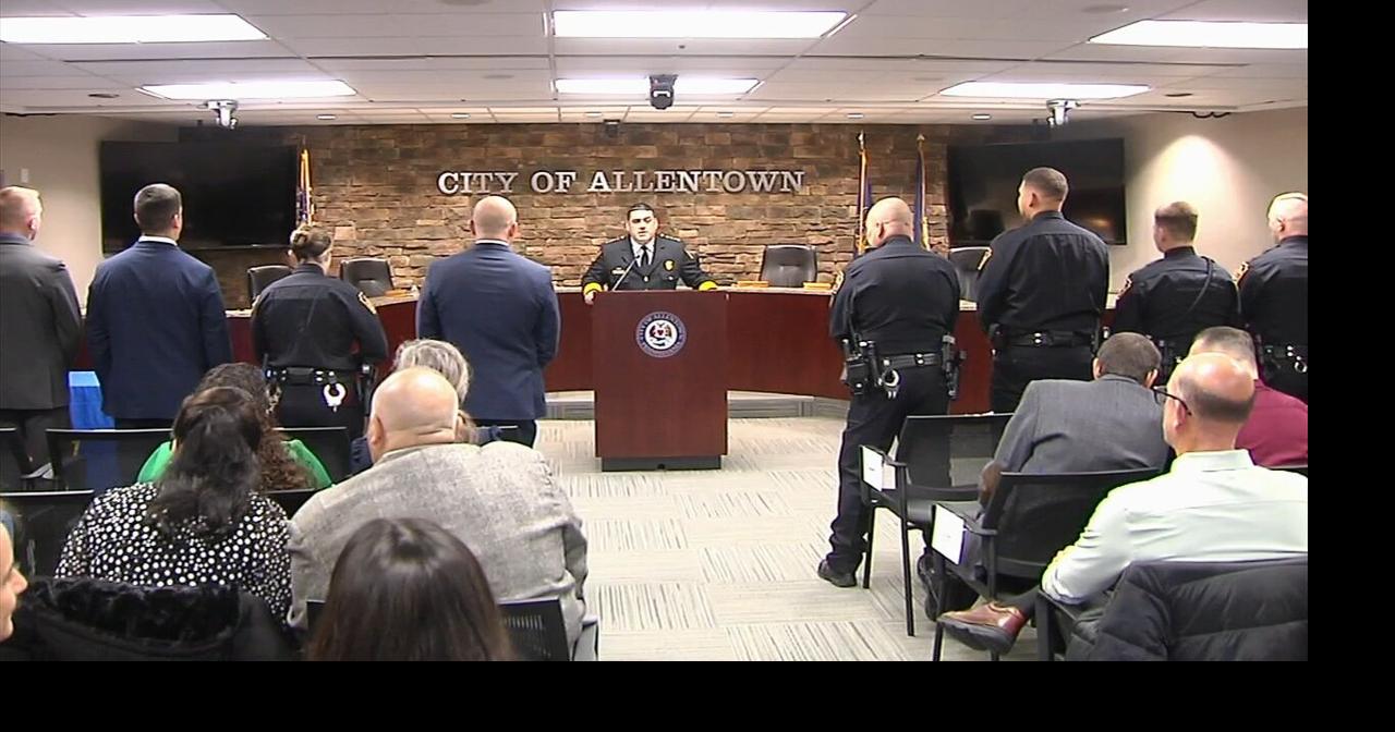 Allentown Police Dept. welcomes new officers, promotes 2 others ...