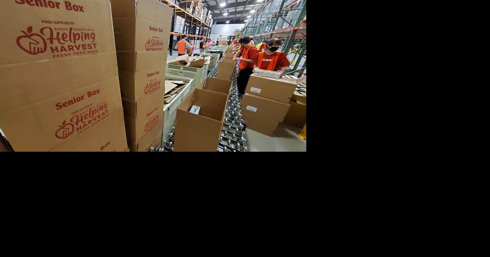 America250PA volunteers lend a hand to The Helping Harvest food bank ...