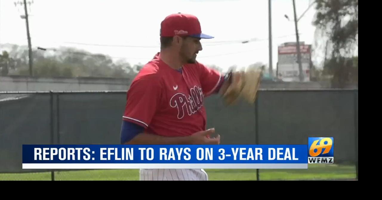 Zach Eflin signs three-year contract with the Tampa Bay Rays | Sports ...