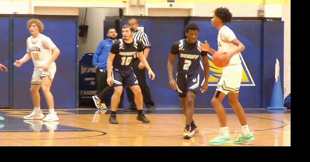 Dieruff boys basketball wins back-and-forth affair over city rival ...