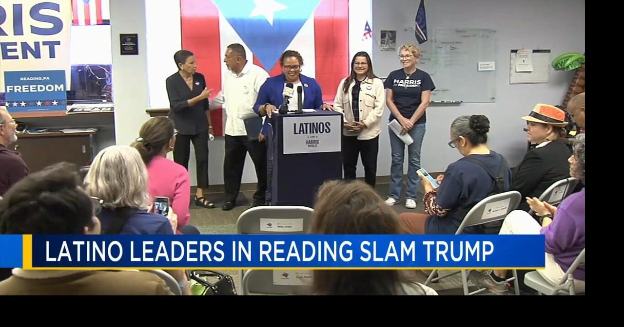 Latino elected officials gather in Reading to denounce comments made at ...