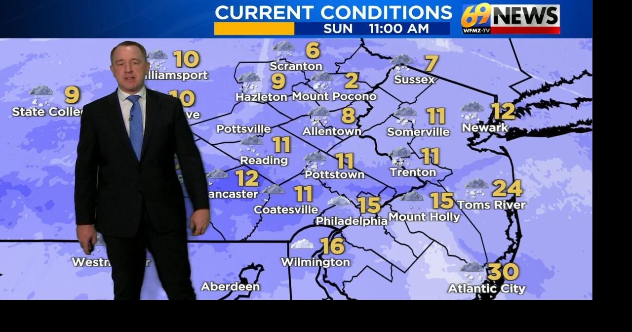 WATCH: 69 News Weather Update 12 noon | | wfmz.com