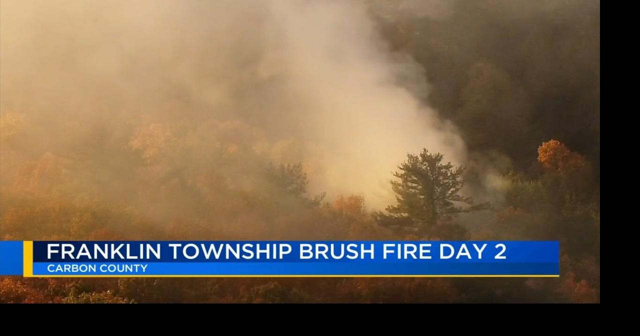 Wildfire in Franklin Twp. continues into Sunday, crews work to contain ...