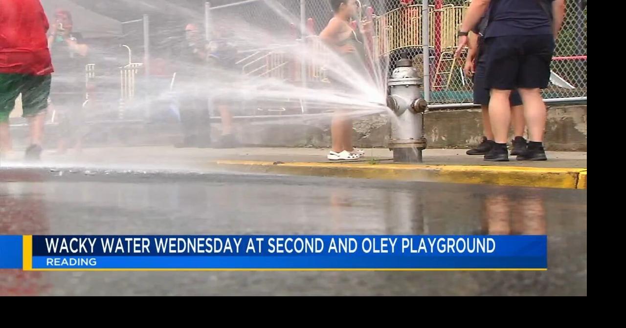 Reading kids cool down at one of the last Wacky Water Wednesdays of ...