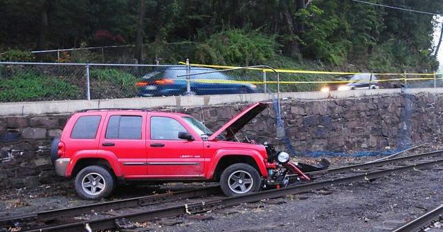 Jim Thorpe accident sends 1 to hospital, 1 car onto railroad tracks ...