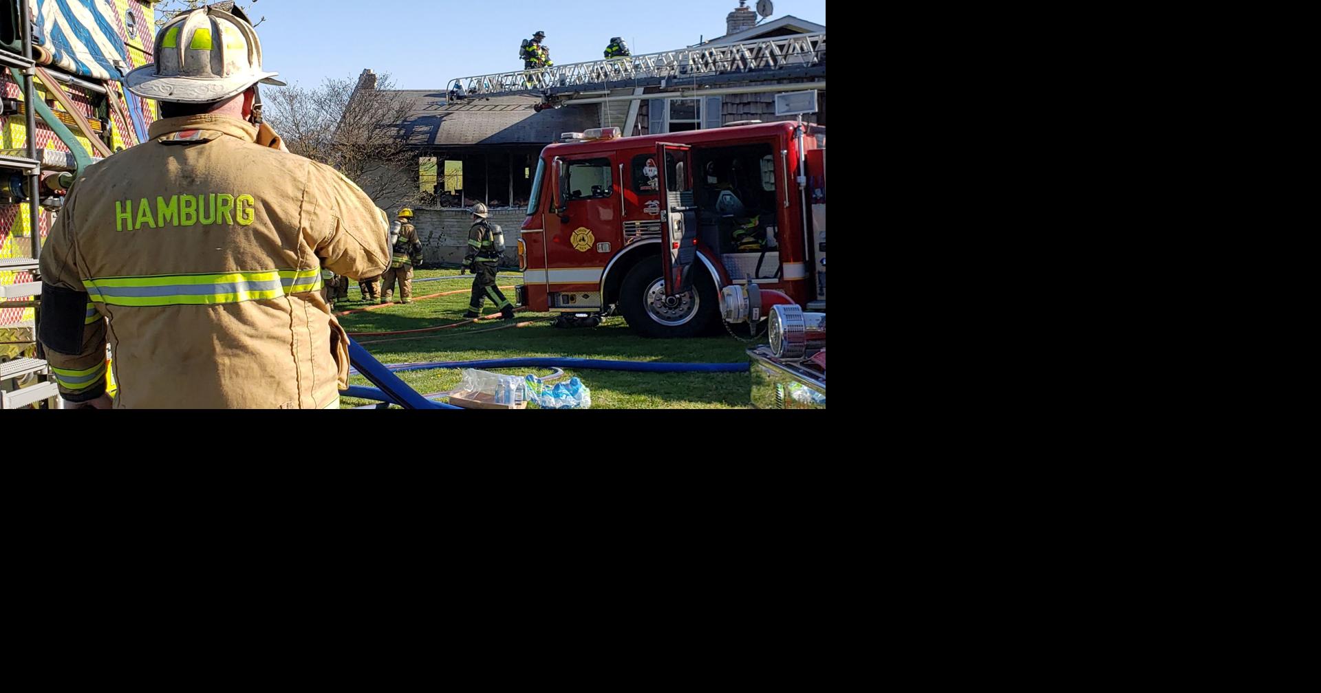 2-alarm fire badly damages house near Hamburg | Berks Regional News ...