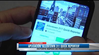 Nueva aplicación para reportar rápidamente problemas en Allentown ...