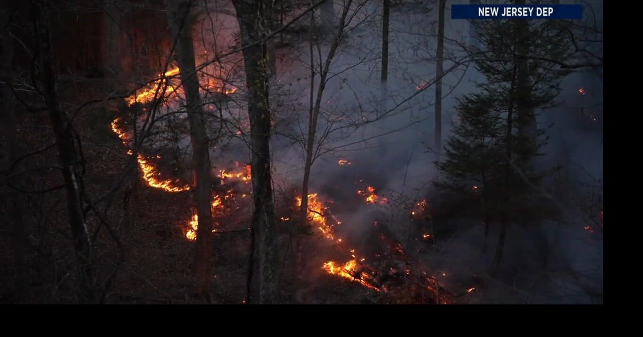 Jennings Creek Wildfire scorches 5,000 acres along NJ/NY border | New ...