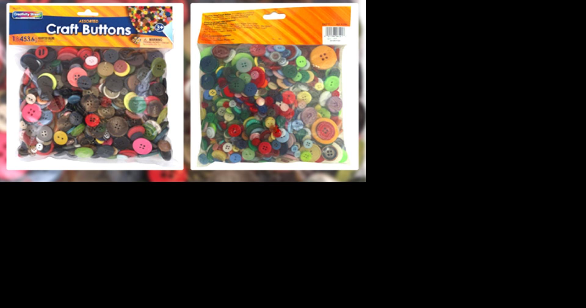 Dept. of Health warns of craft button recall because of lead levels ...