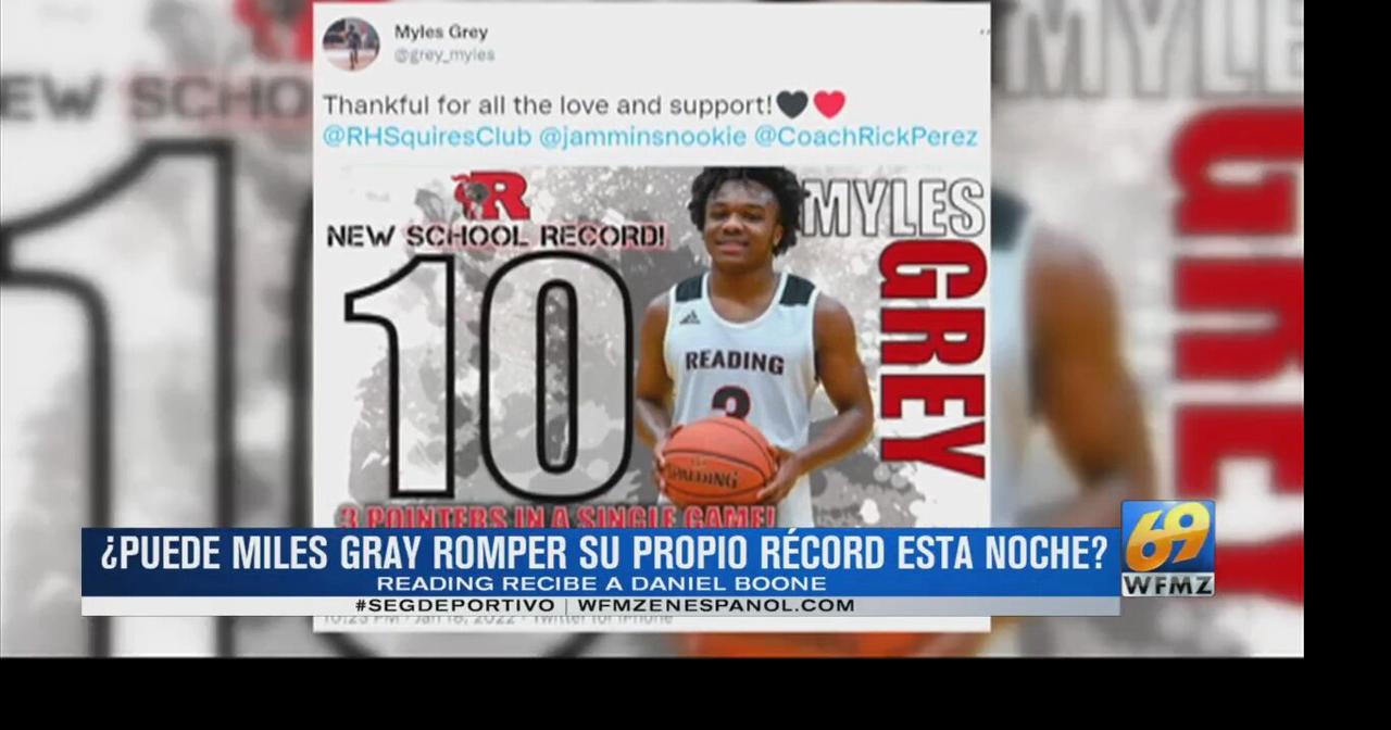 High School: Myles Grey hace historia para Reading | Deportes | wfmz.com