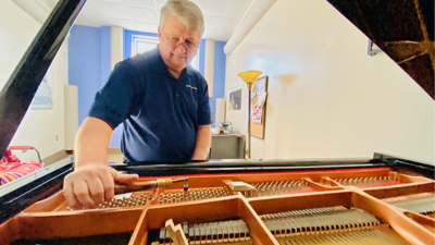 'Striving to make it perfect': Berks piano tuner nearing 50 years on ...