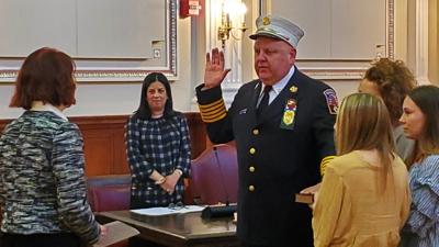 Reading Fire Chief James Stoudt retiring after three decades of service ...