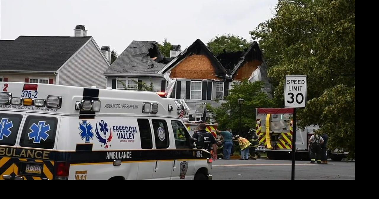 Officials believe lightning strike may have started fire at home in ...
