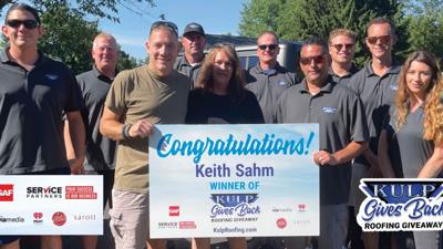 Bucks roofing company picks Army vet, father for free roof ...