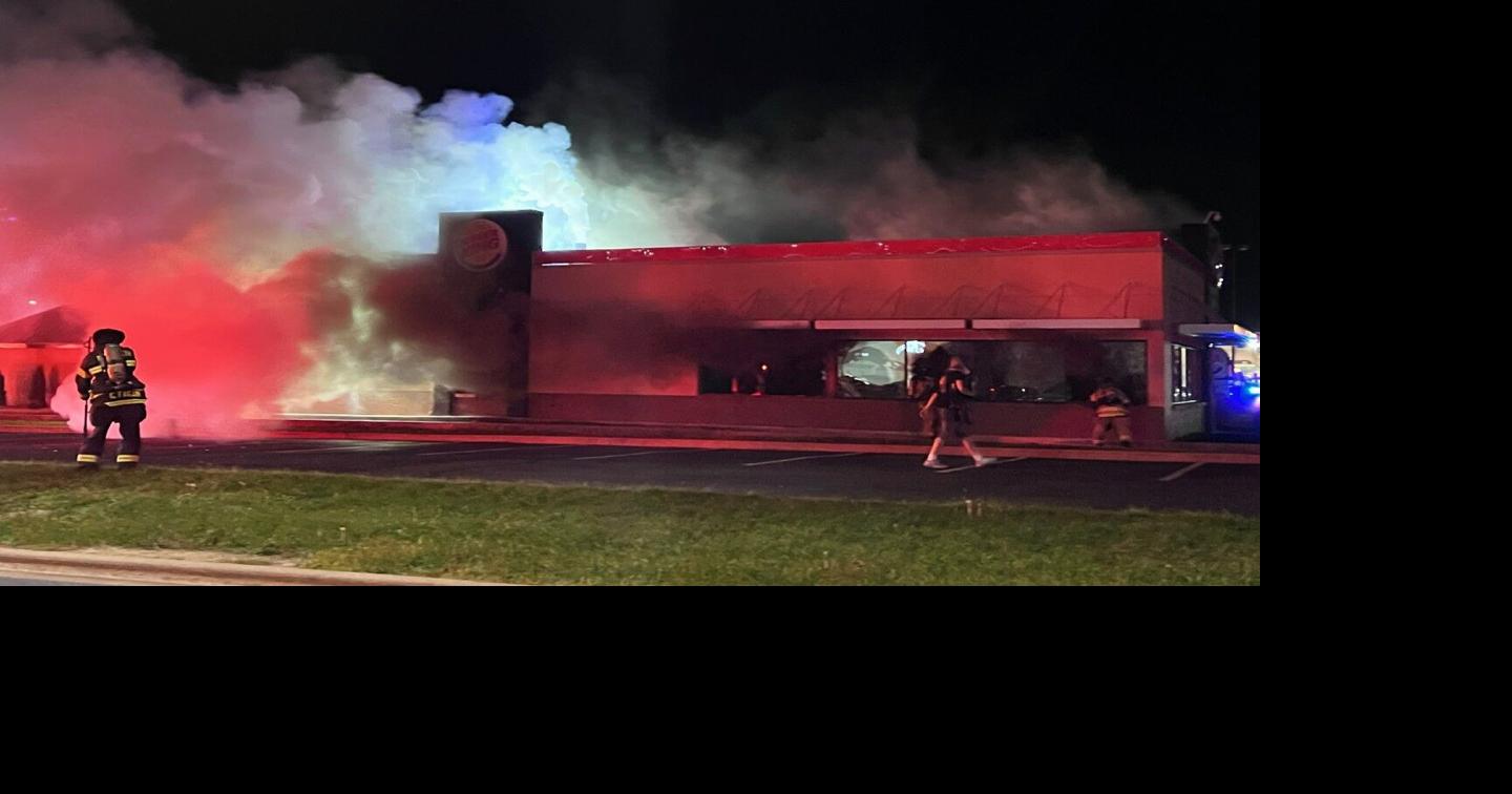 Fire spreads through Northampton Crossings Burger King in Lower ...