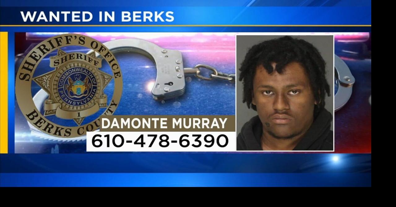 Wanted in Berks: Damonte Murray | Berks Regional News | wfmz.com