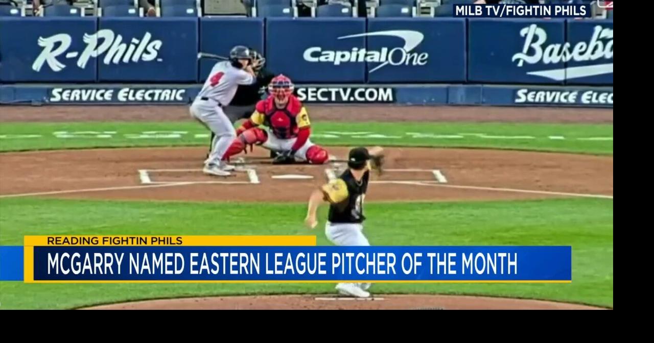 Griff McGarry earns Pitcher of the Month honors | Sports | wfmz.com