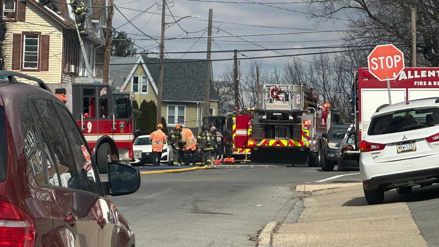 Crews reported on scene of Allentown fire | Allentown Area | wfmz.com