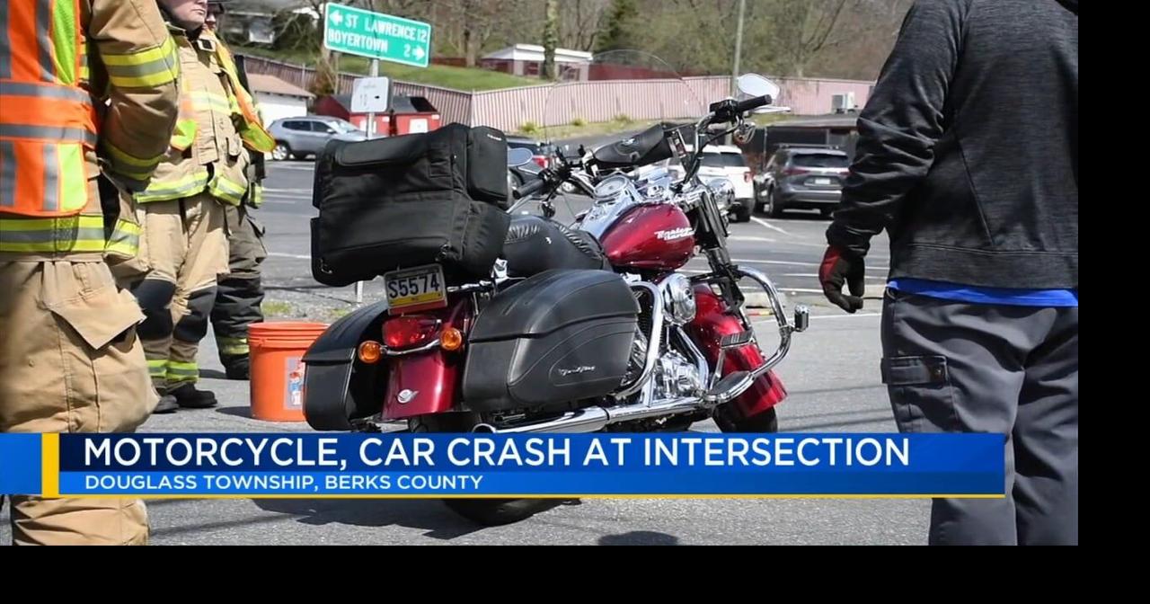 Rider hospitalized after Douglass Twp. crash between car, motorcycle ...